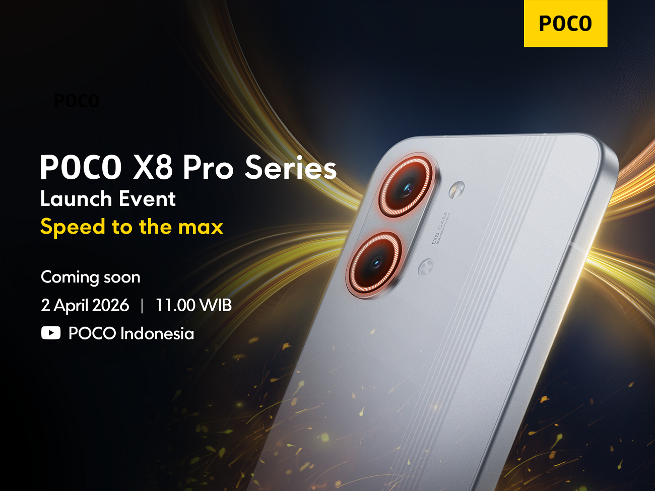 POCO X8 Pro Series Siap Meluncur di Indonesia 2 April 2026 - moneter.id
